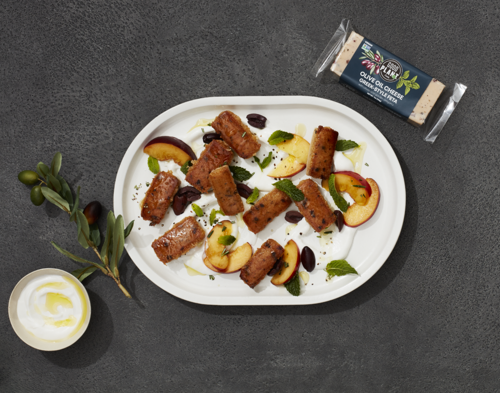 Saganaki - Pan Seared Cheese - GOOD PLANeT Foods